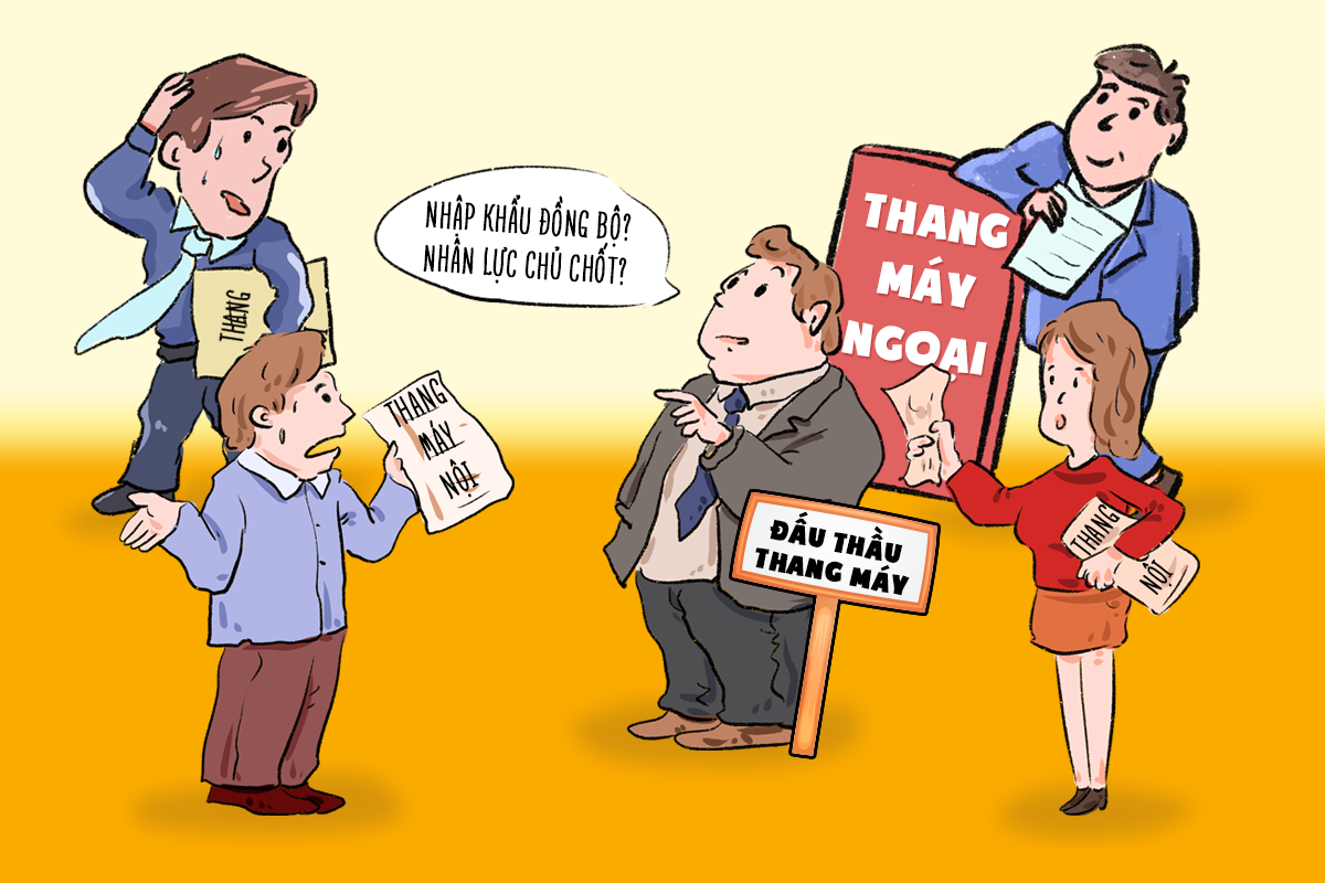 Đấu thầu thang máy - Những mánh khóe lách luật hay ngang nhiên thách thức?